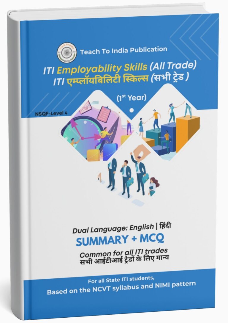 Employability Skills 1st Year Book – Teach To India
